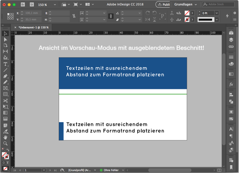 Grundlagen: Beschnitt richtig anlegen - blog.druckportal.de